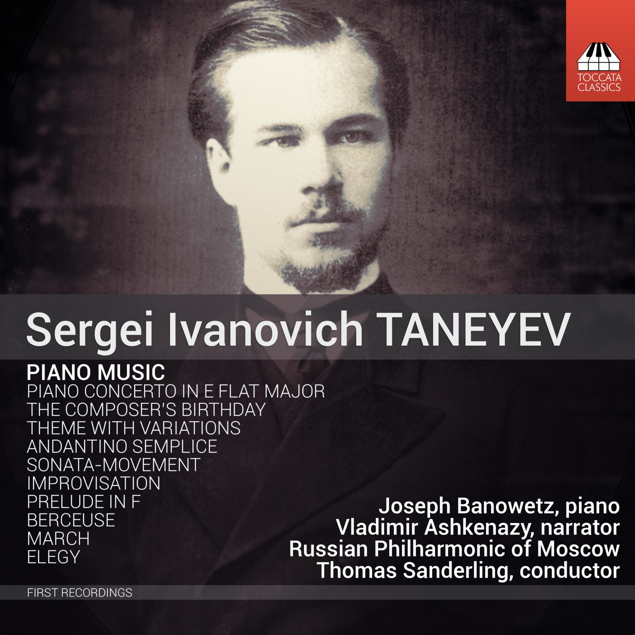 Sergei Ivanovich Taneyev: Piano Concerto, Music for solo Piano