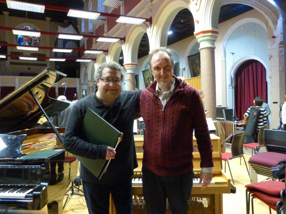 Recording David Hackbridge Johnson in Liverpool